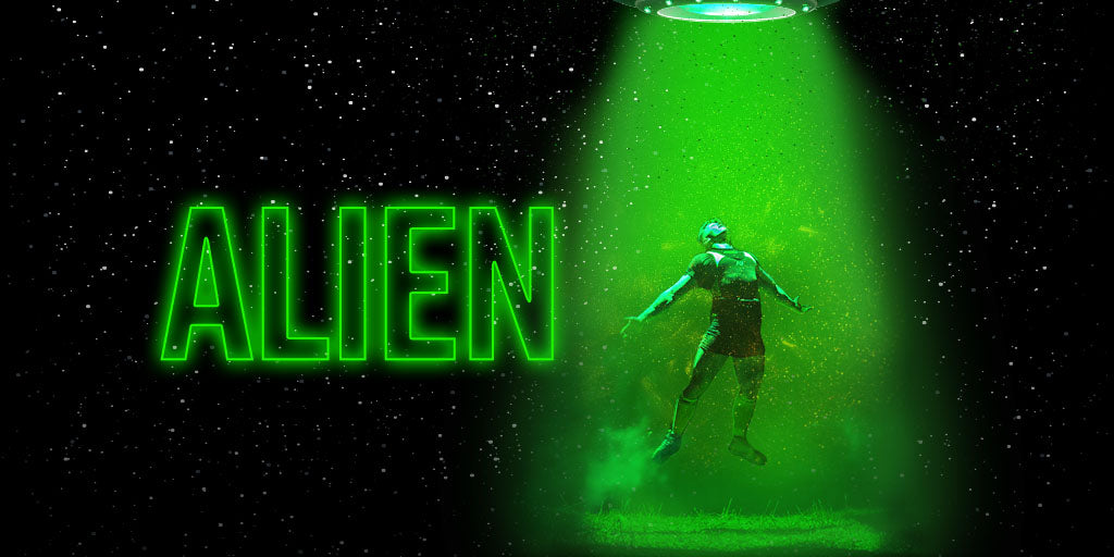 Alien Collection | Black and Green Workout Set | A7