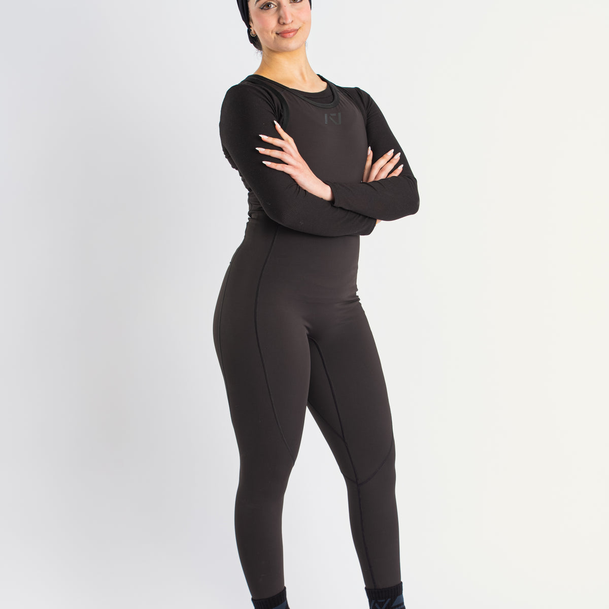Rausch Women's Long Legged Singlet - Black | A7