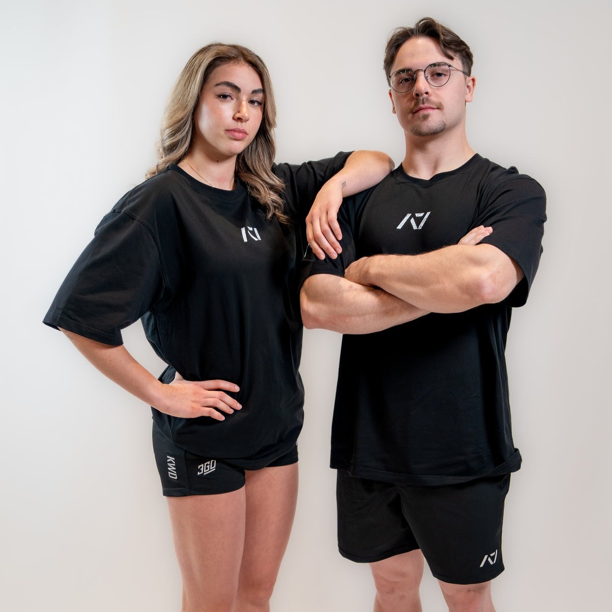 Powerlifting Over-Fit Unisex Shirt - Shadow Stone Gray - A7
