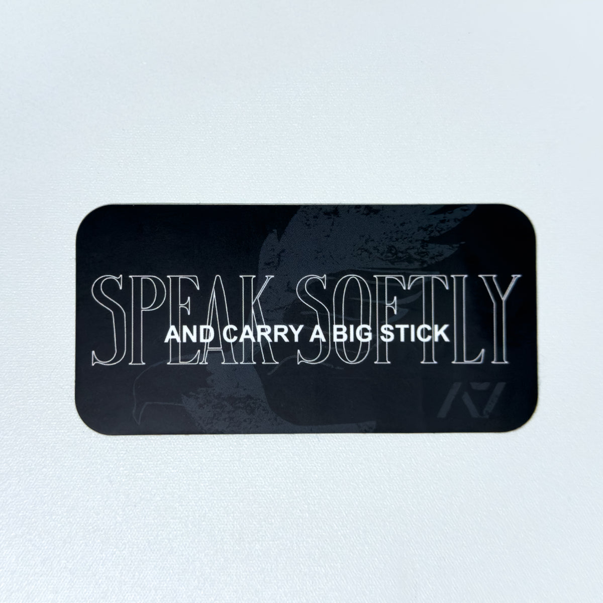 Speak Softly Sticker - Domino – A7