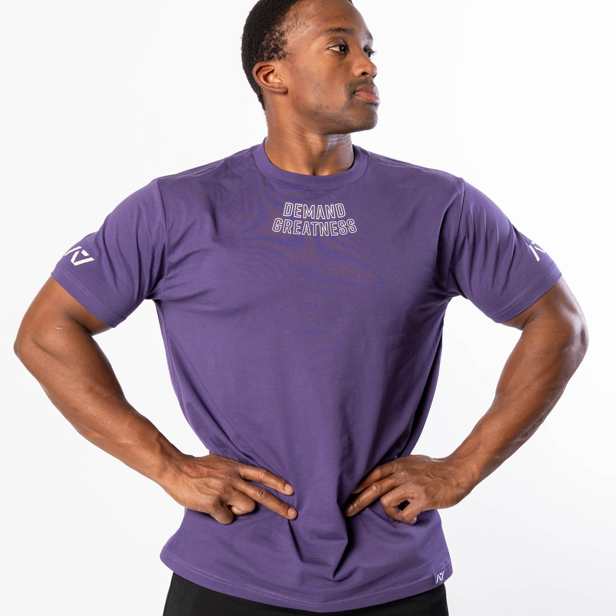 Demand Greatness True-Fit Men's Meet Shirt - Purple - A7