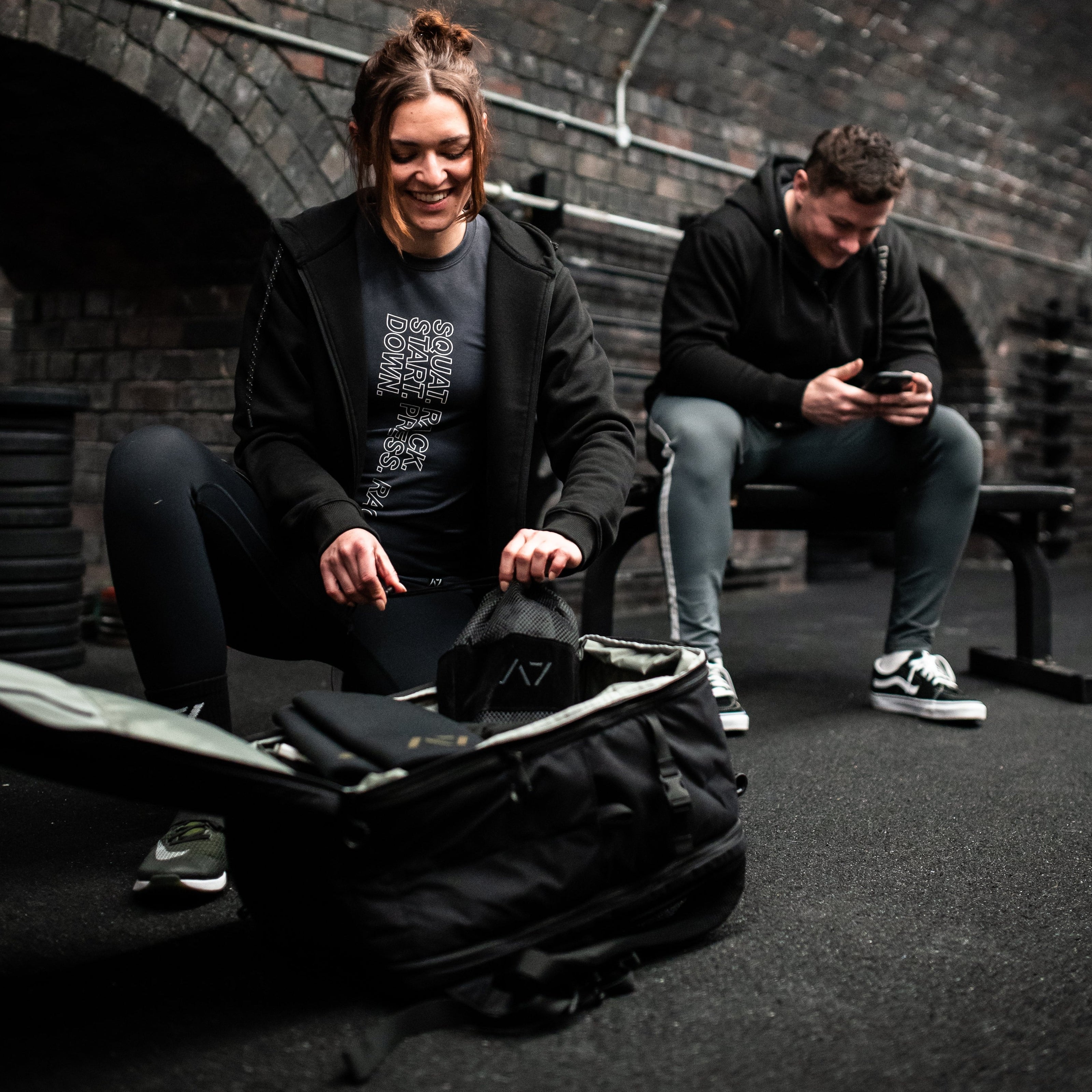 U Bag Powerlifting Backpack | Gym Backpack with Belt Holder – A7